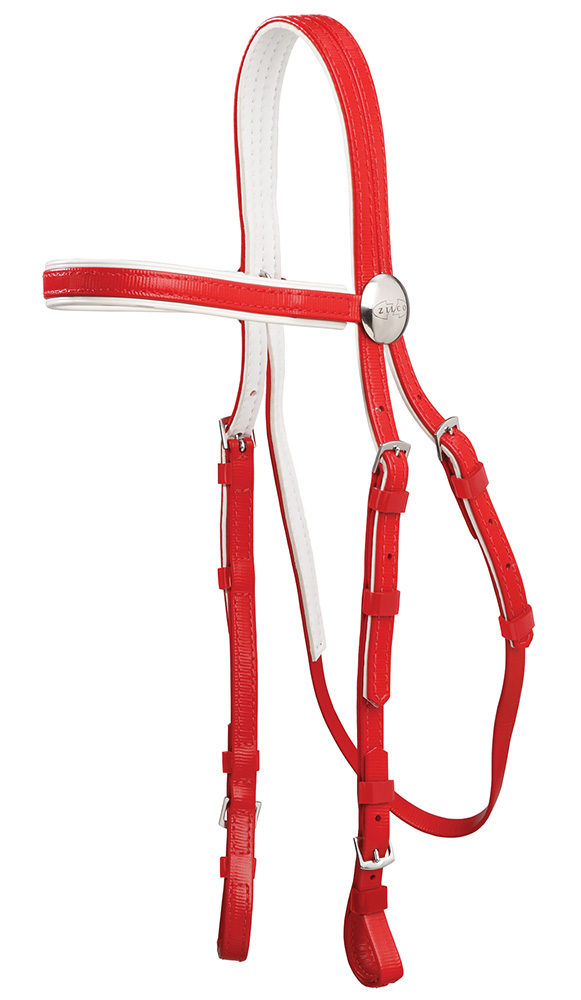 Zilco Europe | Race Bridle - Red/White